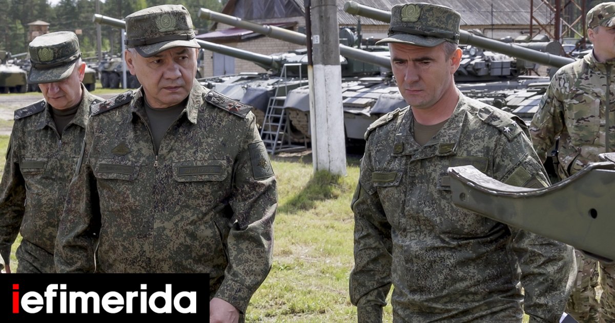 Ρωσία: Ο υπουργός Άμυνας Σοϊγκού εμφανίζεται σε βίντεο να επιθεωρεί ...