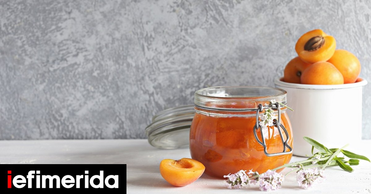 Συνταγή για σπιτική μαρμελάδα βερίκοκο -Αρωματική και πανεύκολη, τέλεια ...