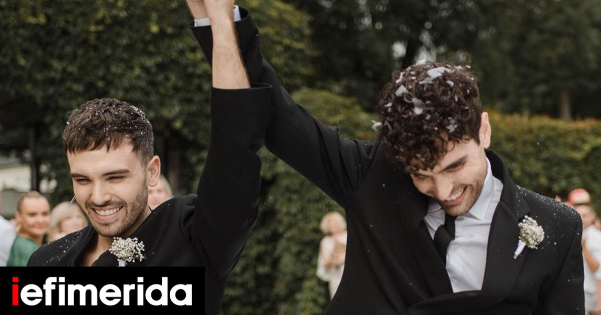 Ο νικητής της Eurovision 2019, Ντάνκαν Λόρενς, παντρεύτηκε με τον επί χρόνια σύντροφό του ...