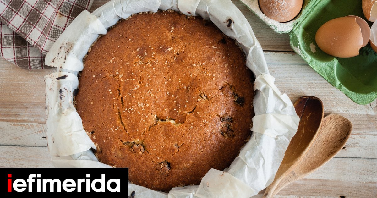 Συνταγή για φανουρόπιτα με 7 υλικά -Πανεύκολη και αφράτη, χωρίς μίξερ ...
