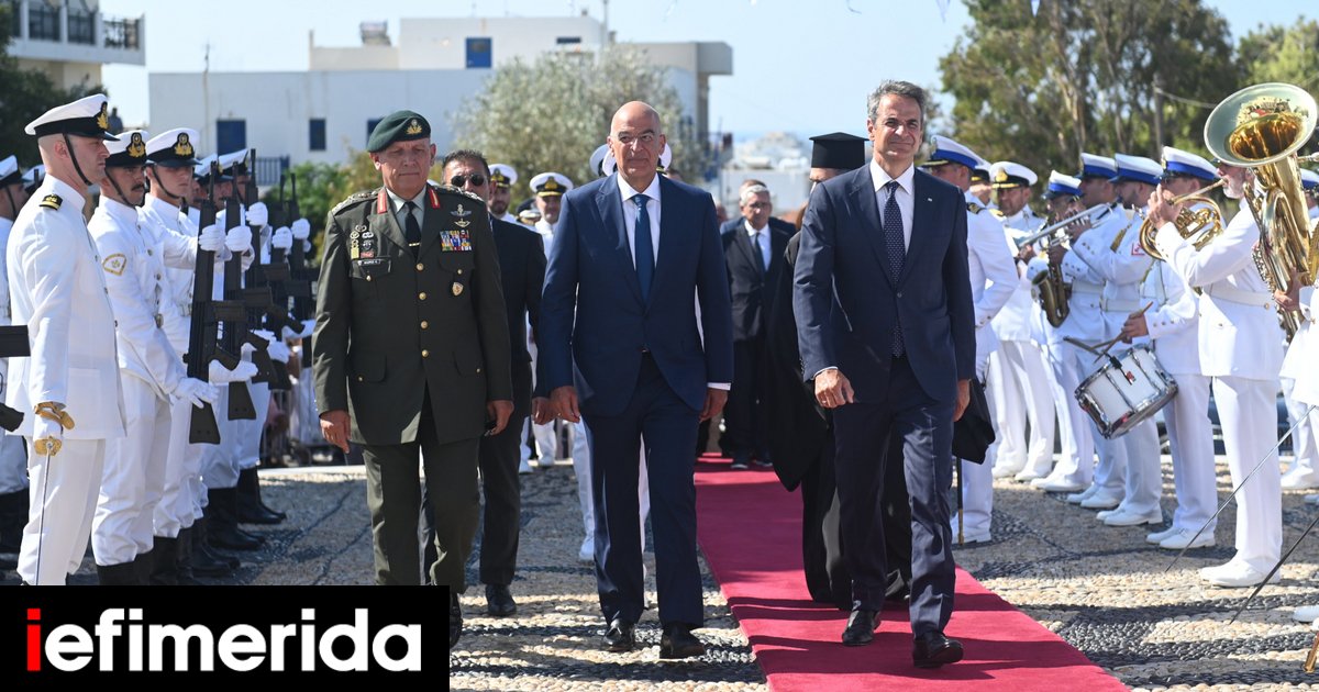 Δένδιας: Οι Ένοπλες Δυνάμεις μας τιμούν τους πεσόντες στον τορπιλισμό ...
