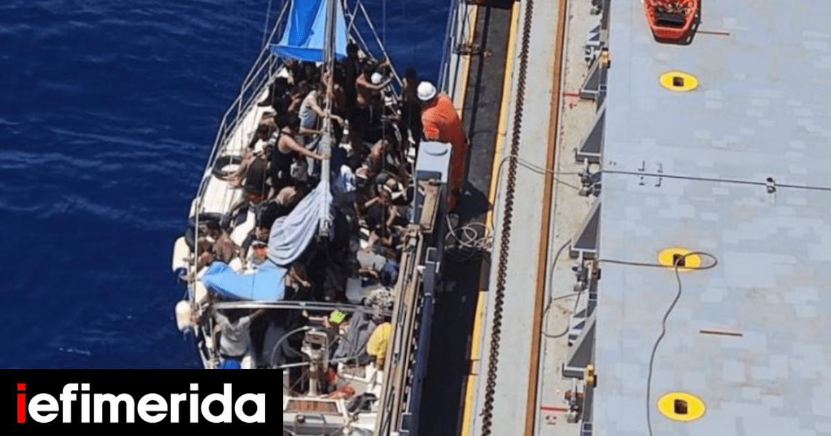 Πύλος: Σε εξέλιξη επιχείρηση διάσωσης μεταναστών σε ιστιοφόρο ...