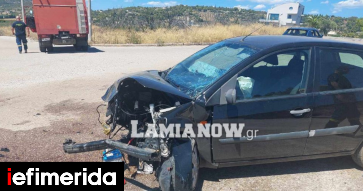 Φθιώτιδα: Τροχαίο ατύχημα στην περιοχή του Θεολόγου -Δύο ΙΧ ...
