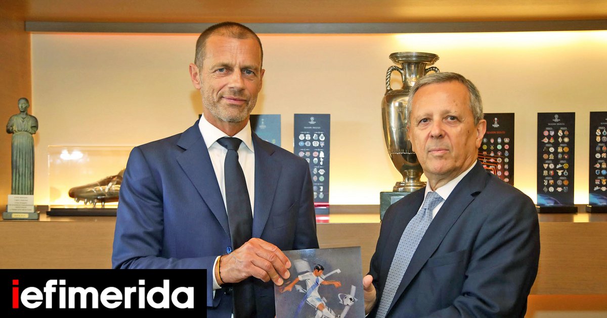 Συνάντηση Τσέφεριν με Μπαλτάκο -Ενημέρωσε τον πρόεδρο της ΕΠΟ για όσα ...