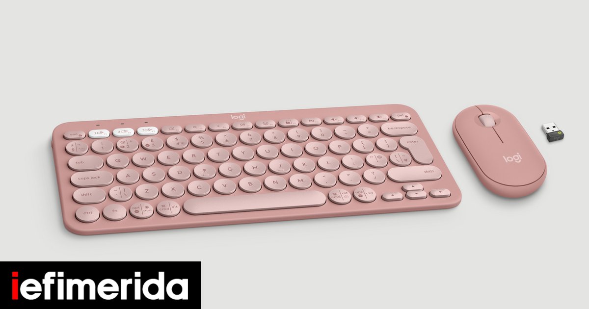 Η Logitech® παρουσιάζει το Πληκτρολόγιο Pebble 2 K380s και το Ποντίκι ...