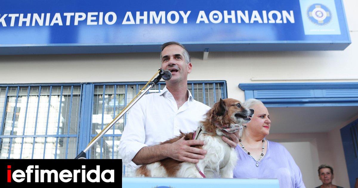 Άνοιξε το πρώτο δημοτικό κτηνιατρείο στην Αθήνα - Μπακογιάννης ...