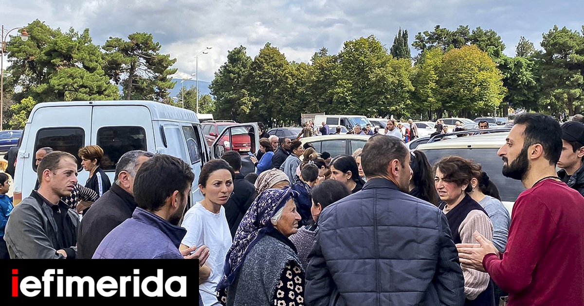 Αρμένιοι του Ναγκόρνο-Καραμπάχ συνεχίζουν να εγκαταλείπουν τα σπίτα ...