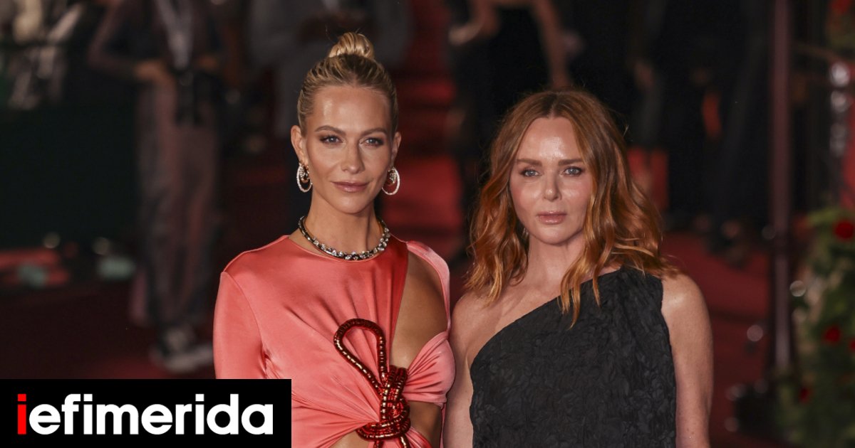 Η Πόπι Ντελεβίν με αποκαλυπτικό φόρεμα της Stella McCartney -Σέξι, με ...