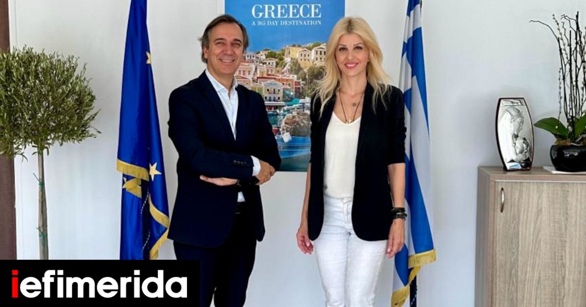 Η Ελενα Ράπτη συναντήθηκε με τον επικεφαλής του ΠΟΥ στην Αθήνα για τον ...