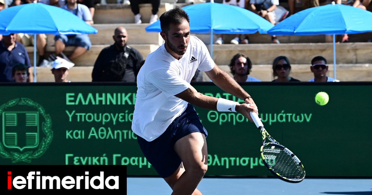 Davis Cup: Ηττήθηκε από τον Μόλτσαν ο Σκορίλας, Ελλάδα-Σλοβακία 0-1 - iefimerida.gr