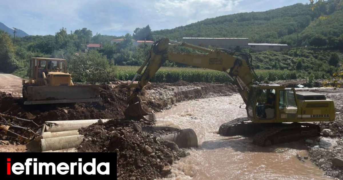 Θεσσαλία: Προχωρά η αποκατάσταση πρόσβασης σε χωριά -Επιχειρούν ...