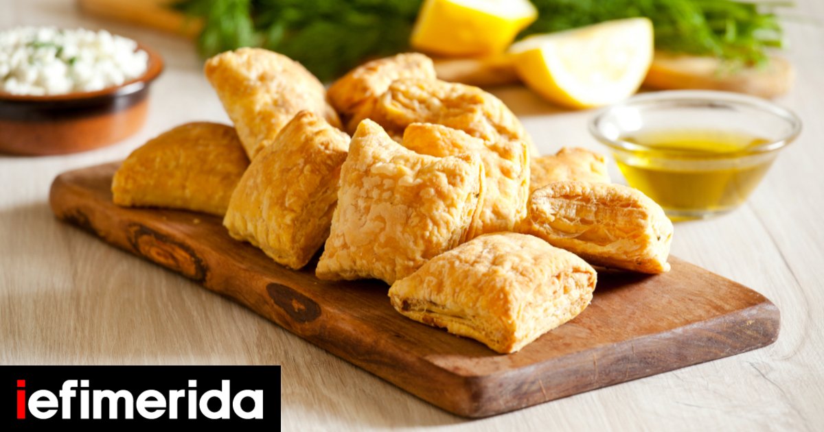 Συνταγή για εύκολα και γρήγορα τυροπιτάκια, έτοιμα σε 10 λεπτά -Αφράτα ...