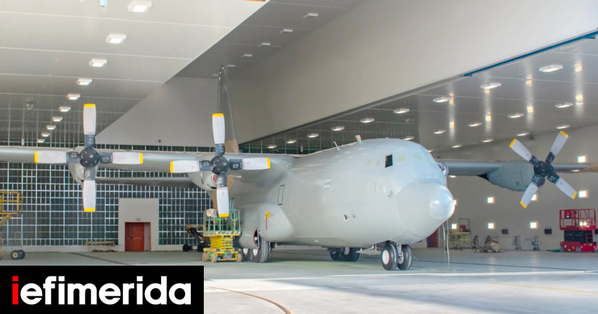 Το αναβαθμισμένο C-130 της Ελληνικής Αεροπορίας -Παραδίδεται αρχές ...