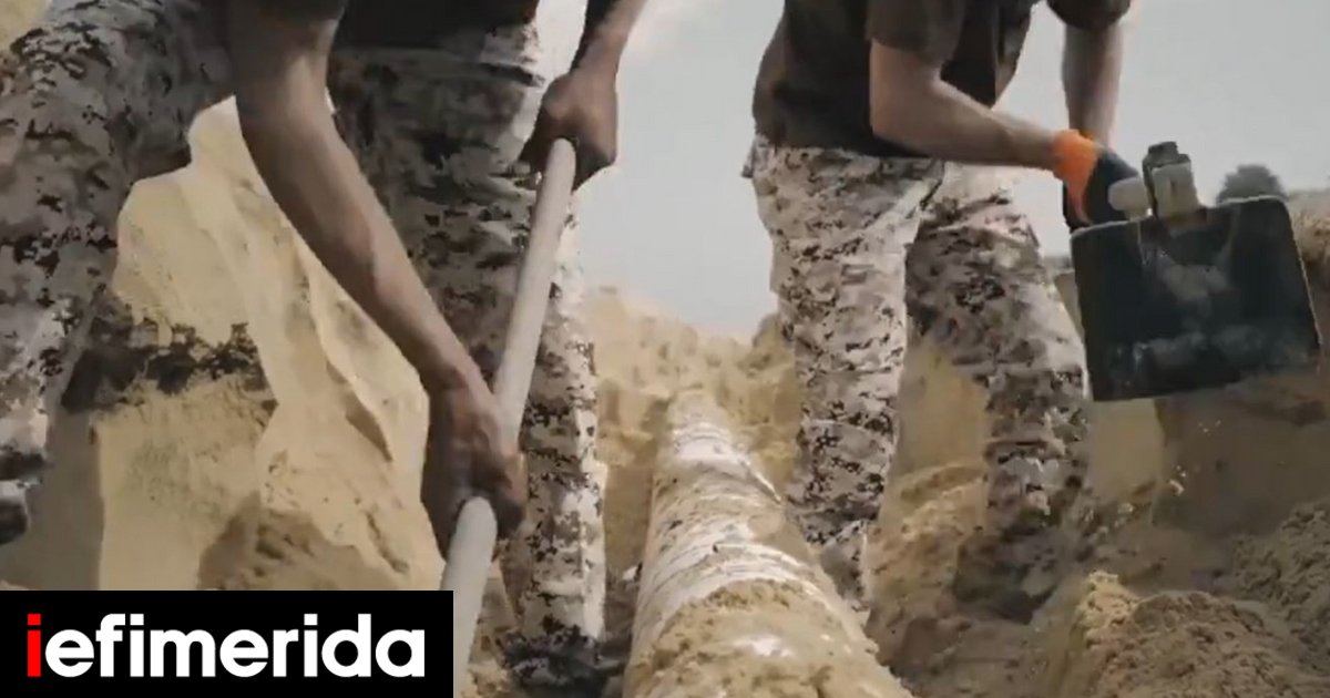 Η Χαμάς φτιάχνει ρουκέτες από.... σωλήνες νερού και το διαφημίζει ...