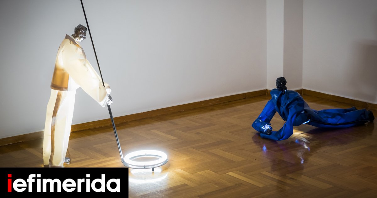 Έκθαμβοι μπροστά στα γλυπτά του Γιώργου Λάππα, στα εγκαίνια της Citronne -Ποιοι πήγαν [εικόνες ...