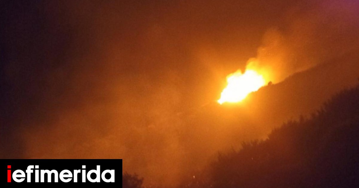 Μεγάλη φωτιά στην Ιεράπετρα -Επιχειρούν πυροσβεστικές δυνάμεις ...