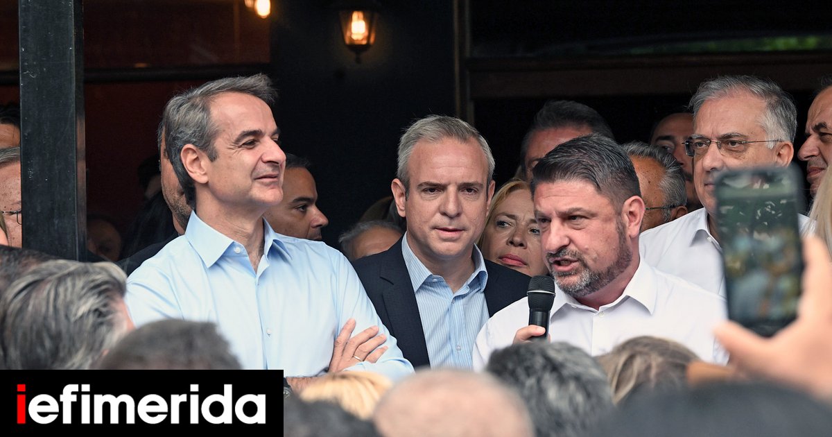 Πρώτη περιοδεία Μητσοτάκη στον Βύρωνα με τον Χαρδαλιά: Στόχος για τη ΝΔ ...