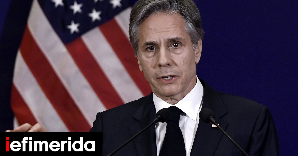 Ο Άντονι Μπλίνκεν αποκάλυψε τις βασικές αρχές του σχεδίου των ΗΠΑ για ...