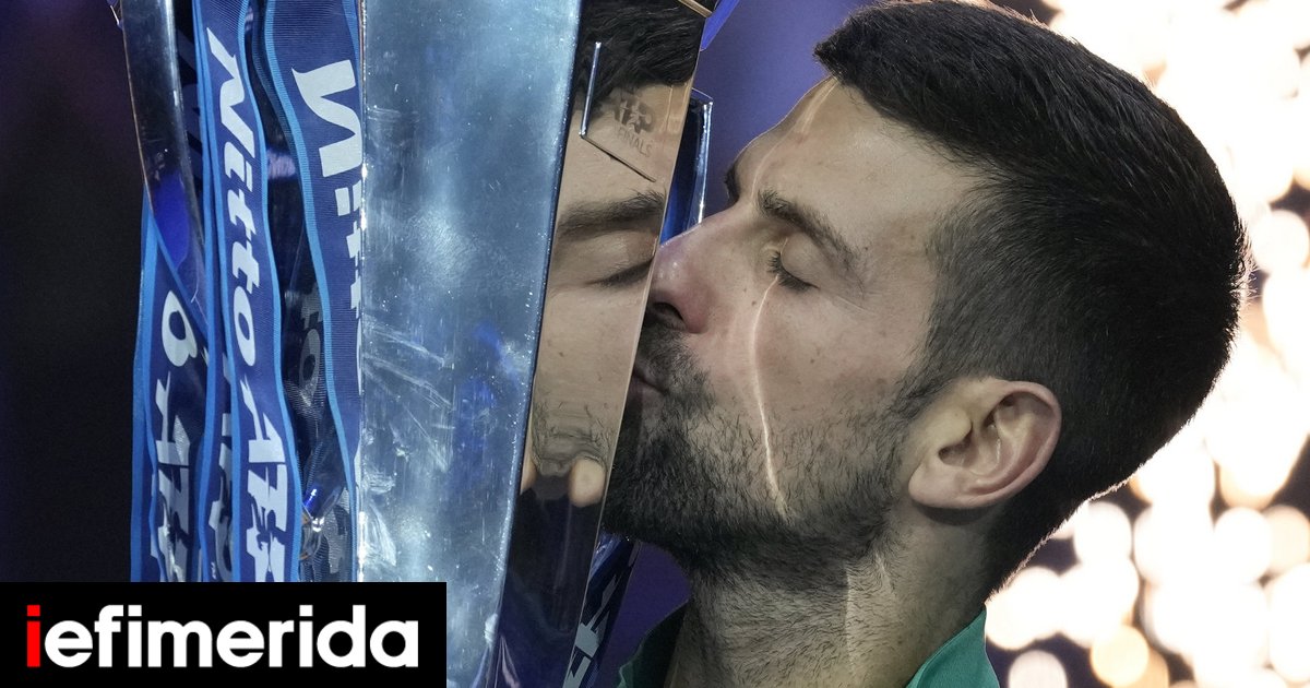 ATP Finals: Θρίαμβος του Τζόκοβιτς στον τελικό, νίκησε τον Σίνερ και ...