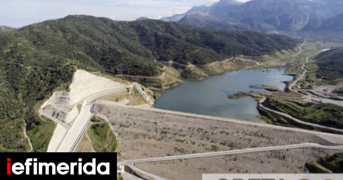 Κρήτη: Μόλις στο 16% τα αποθέματα νερού στο Φράγμα Αποσελέμη -Νερό ...