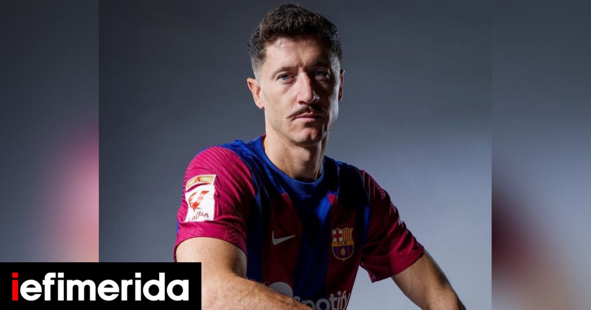 Η Μπαρτσελόνα στο κίνημα Movember -Λεβαντόφσκι, Γκάβι και Πέδρι άφησαν μουστάκια για καλό σκοπό ...