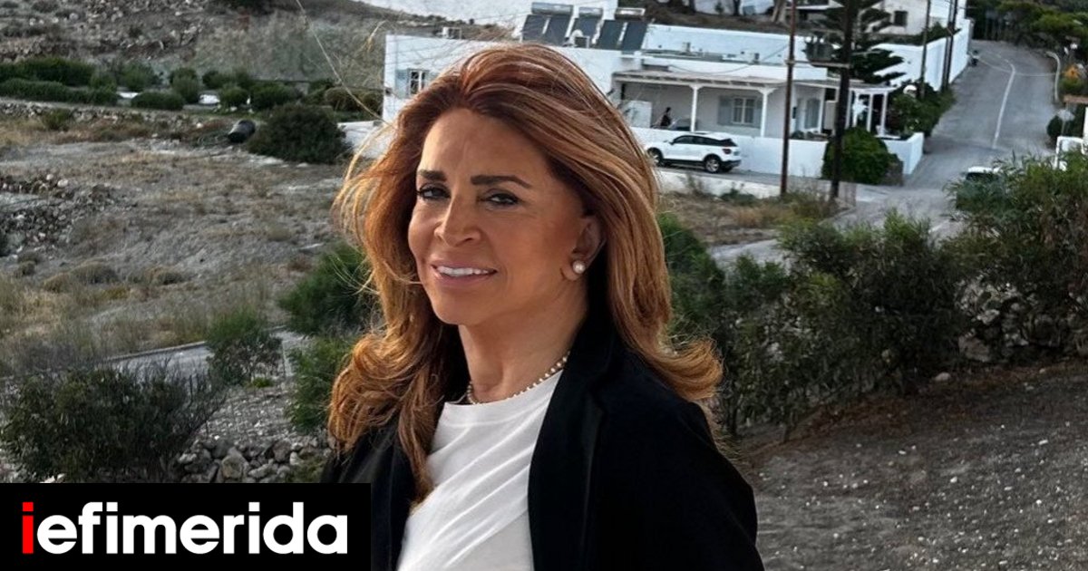 Η Μιμή Ντενίση με το πιο σέξι φόρεμα που την έχουμε δει ποτέ σε ...