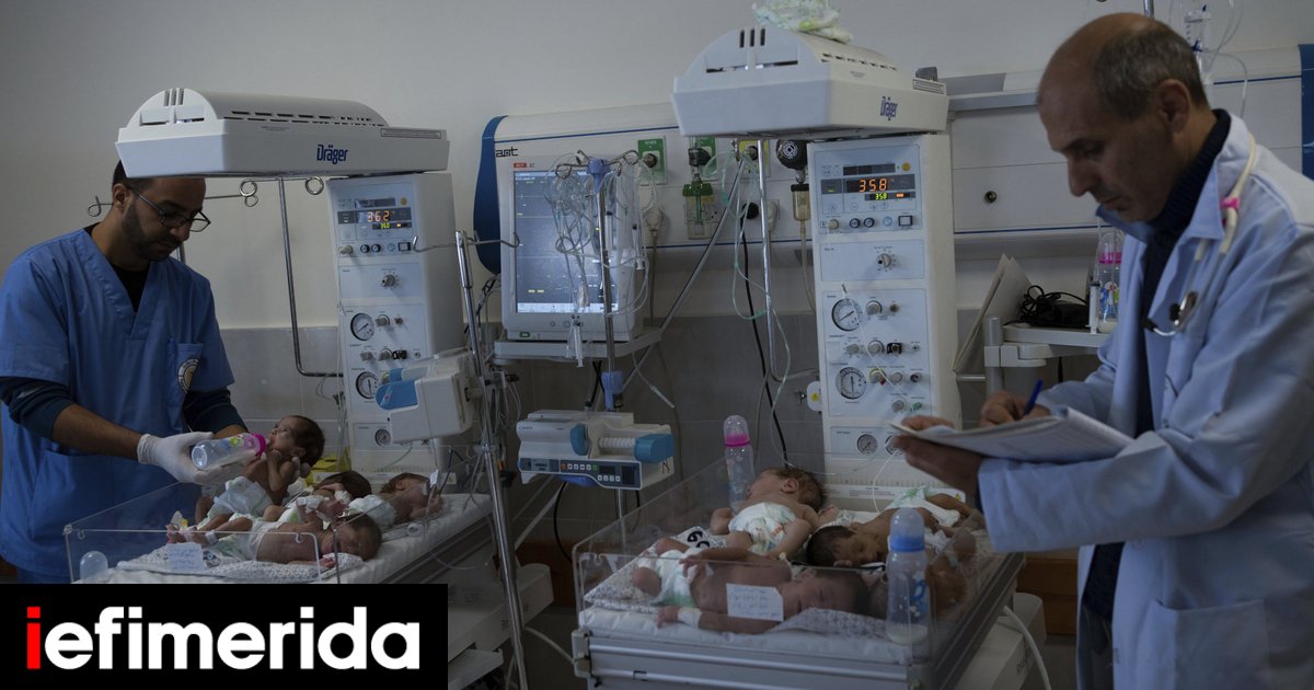 Γάζα: Στην περιοχή γεννιούνται περισσότερα πρόωρα μωρά λόγω στρες και ...