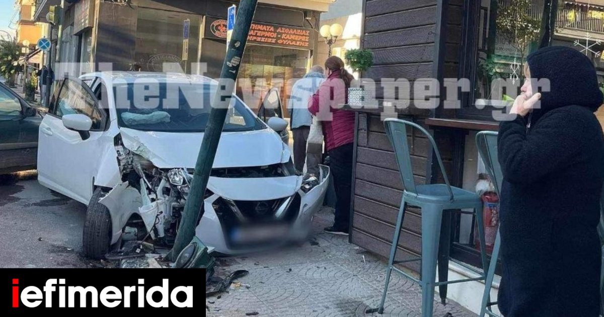 Σοβαρό τροχαίο στον Βόλο -ΙΧ συγκρούστηκαν και κατέληξαν σε πρόσοψη ...