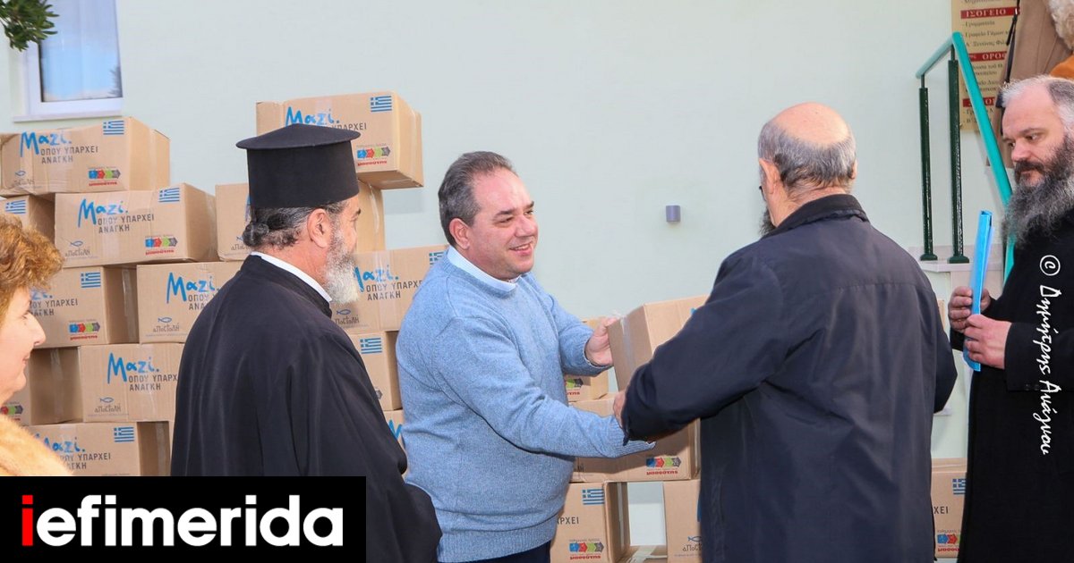 Στην καρδιά της Λοκρίδας -Χιλιάδες έτοιμα γεύματα διένειμαν ο ...