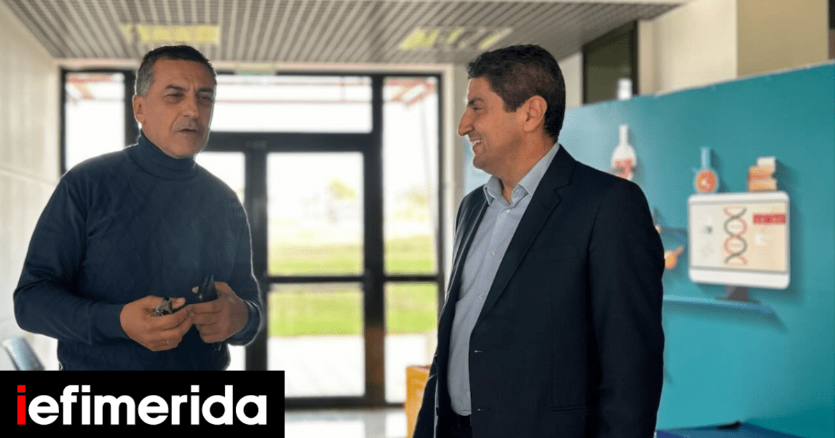 Ο Αυγενάκης συνάντησε τον νέο περιφερειάρχη Θεσσαλίας -Κουρέτας ...