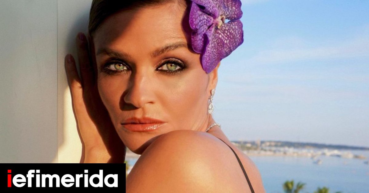 H Έλενα Κρίστενσεν έγινε 54 και το γιόρτασε με μια βουτιά στα παγωμένα νερά -Δείτε το μοντέλο με ...