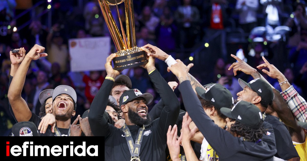 Έγραψαν Ιστορία οι Λέικερς: Κατέκτησαν το πρώτο Κύπελλο ΝΒΑ με μυθικό Ντέιβις -Δείτε βίντεο ...