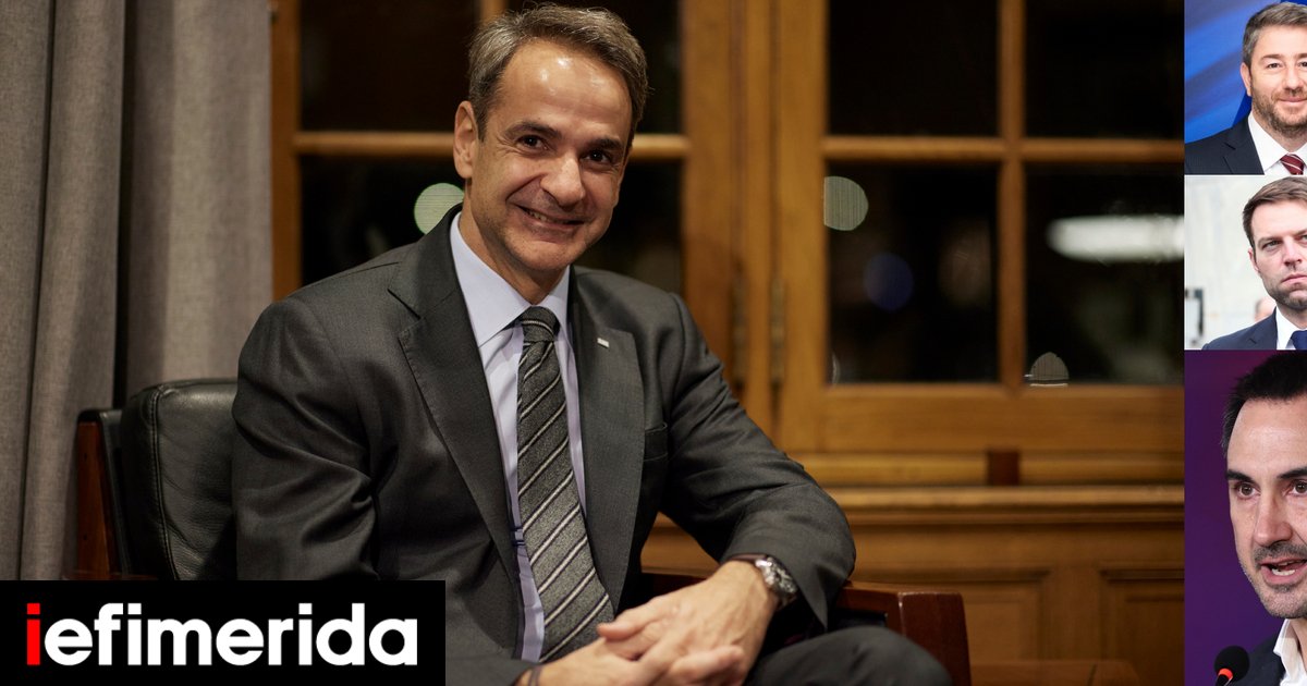 Δημοσκόπηση GPO: Προβάδισμα 23,6 μονάδων για ΝΔ -Δεύτερο το ΠΑΣΟΚ, σε ...