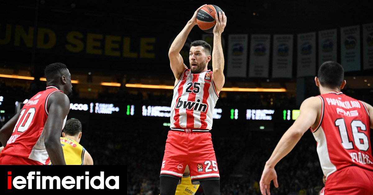 Euroleague: Κυρίαρχος στο Βερολίνο ο Ολυμπιακός, άνετη νίκη με 94-67 ...