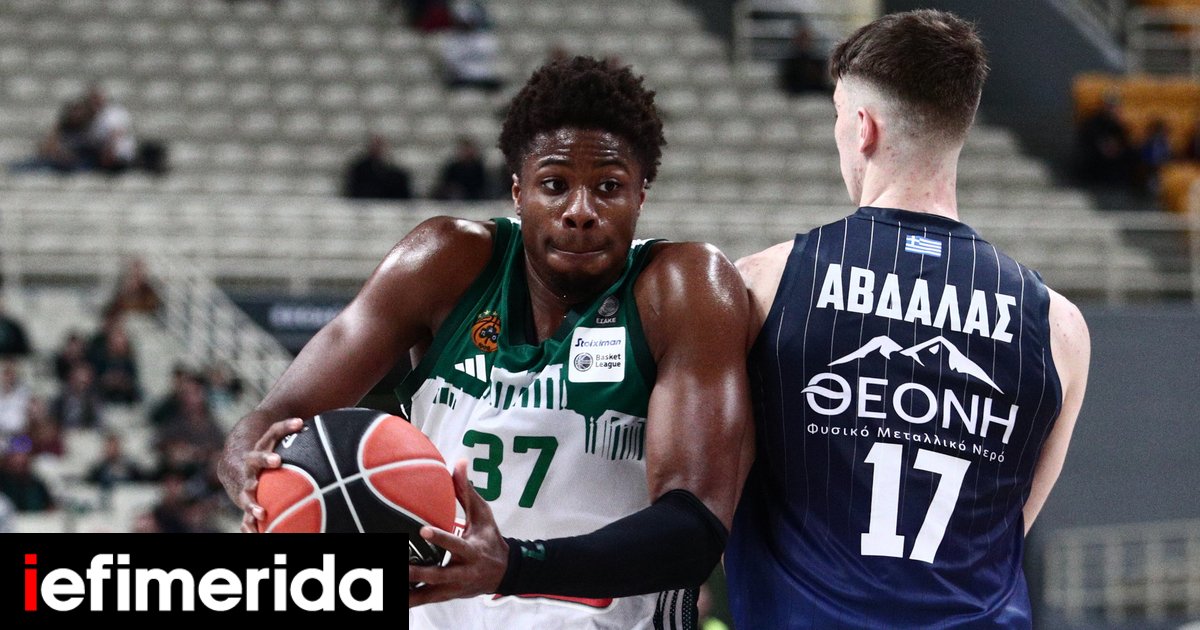 Basket League: «Σβηστά» το 9Χ9 ο Παναθηναϊκός AKTOR, 77-53 την Καρδίτσα ...