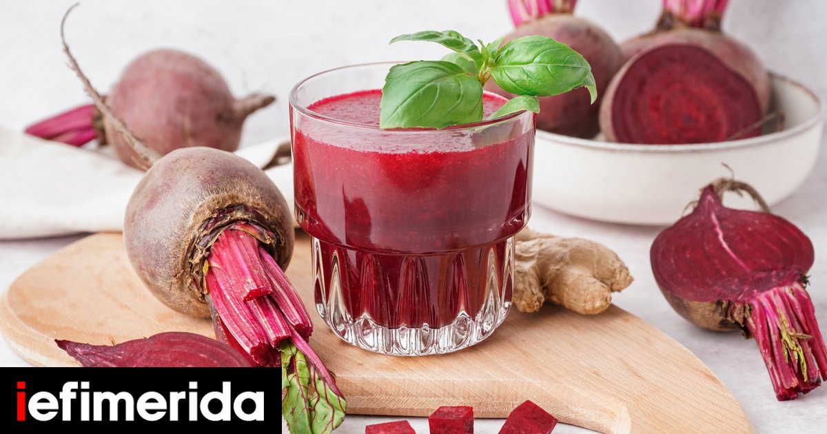 Τα απίστευτα οφέλη ενός ποτηριού χυμού από παντζάρι σε άτομα με ΧΑΠ ...