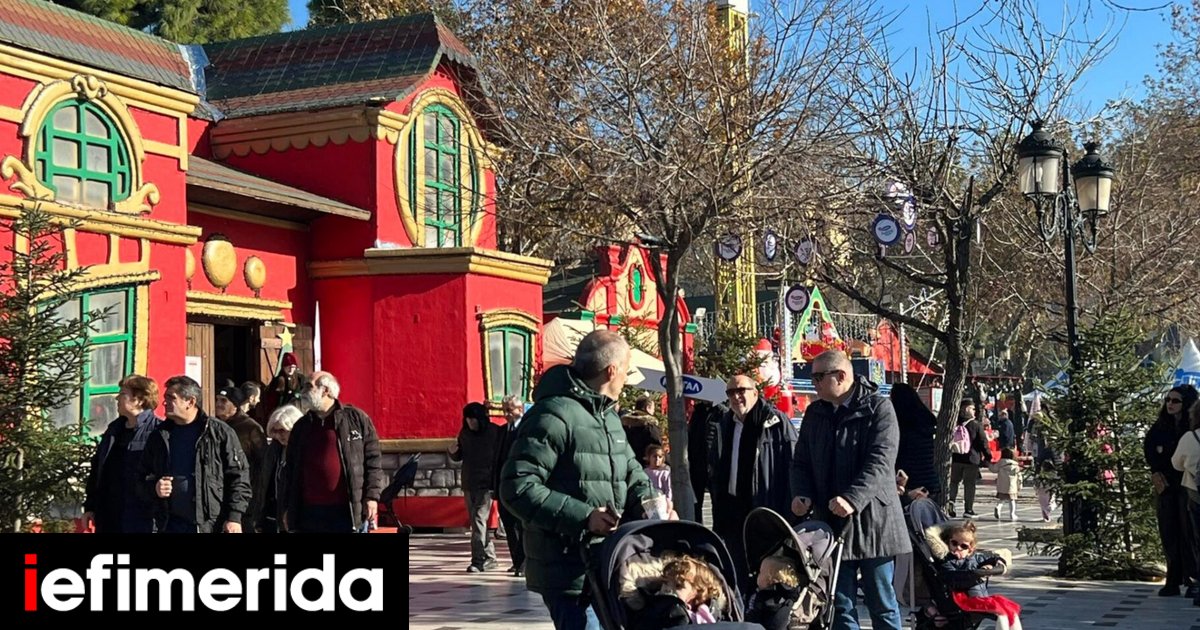 Χριστούγεννα στη Θεσσαλονίκη: Πλήθος κόσμου για βόλτα στο κέντρο ...