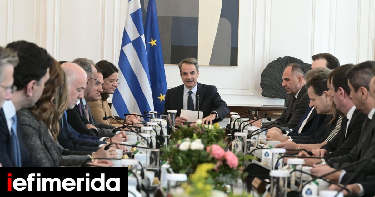 Μητσοτάκης σε υπουργούς: Συνέπεια και δουλειά -Νέα μέτρα την Τετάρτη ...