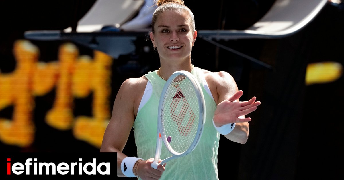 Μαρία Σάκκαρη: Με το «δεξί» στο Australian Open, κέρδισε με 2-0 σετ τη Νάο Χιμπίνο - iefimerida.gr