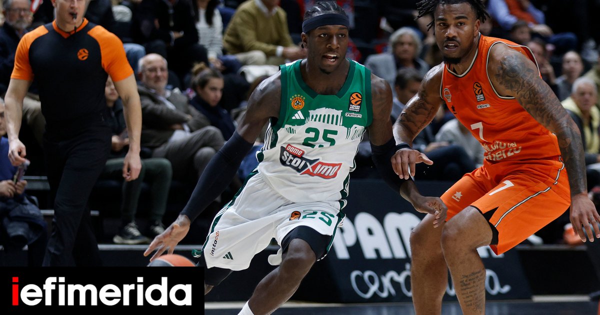 Euroleague: Αγχωτική νίκη στο φινάλε για τον Παναθηναϊκό AKTOR κόντρα στη Βαλένθια, με 82-81 ...