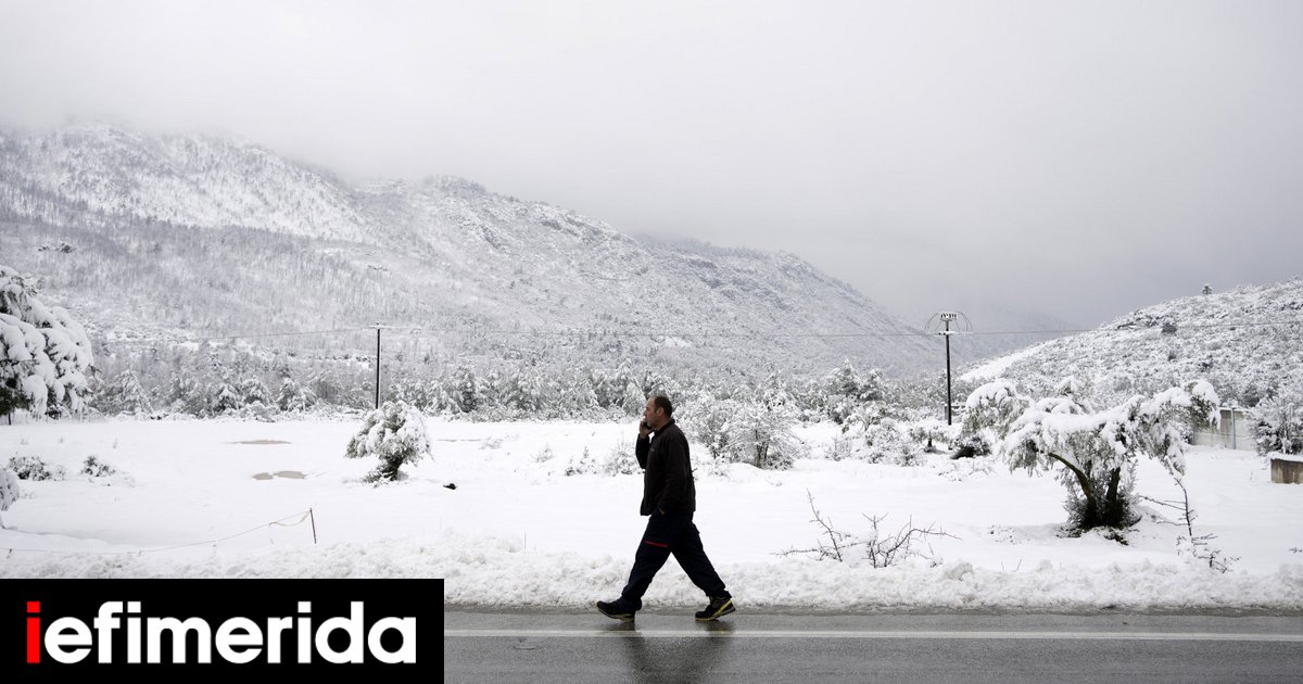 Προ των πυλών ο ουκρανικός χιονιάς -Το «Aegean effect snow» φέρνει ...