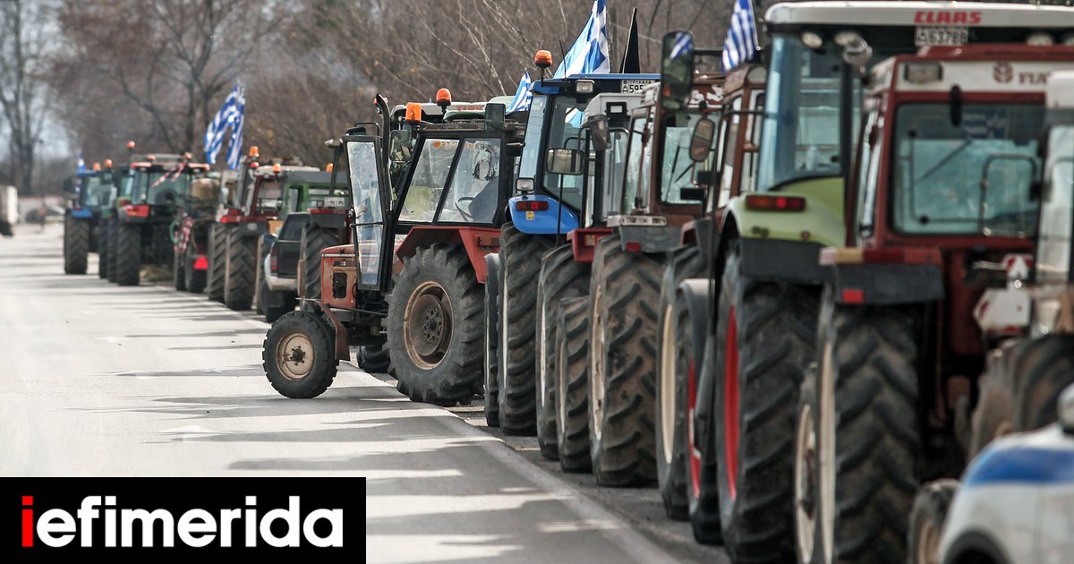Σκληραίνουν τη στάση τους οι αγρότες: Μπλόκα από αύριο στις Εθνικές ...