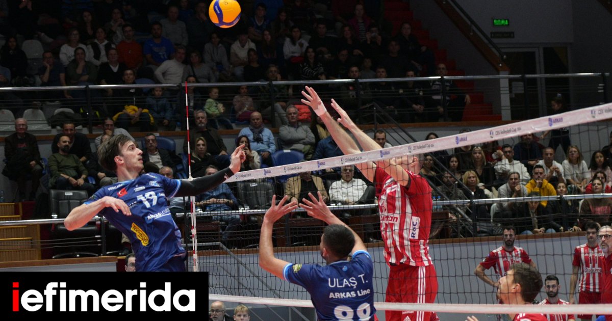 CEV Cup: Στα προημιτελικά σταμάτησε η πορεία του Ολυμπιακού, ήττα με 3 ...