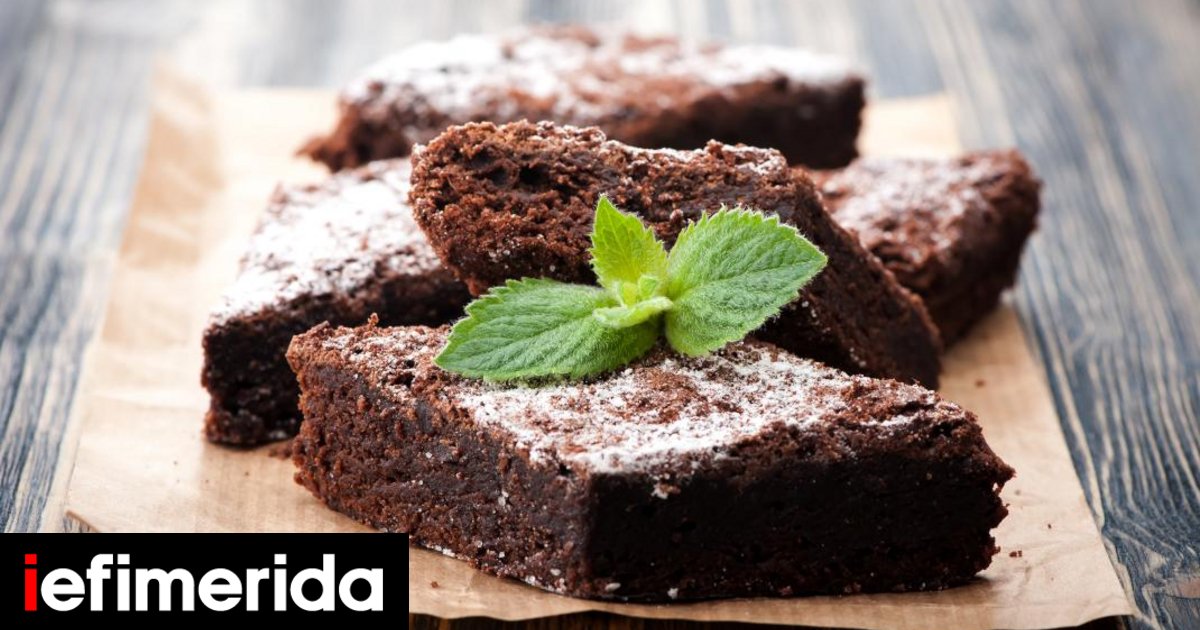 Εύκολα σπιτικά brownies χωρίς ζάχαρη -Λαχταριστά και ελαφριά, συνταγή ...