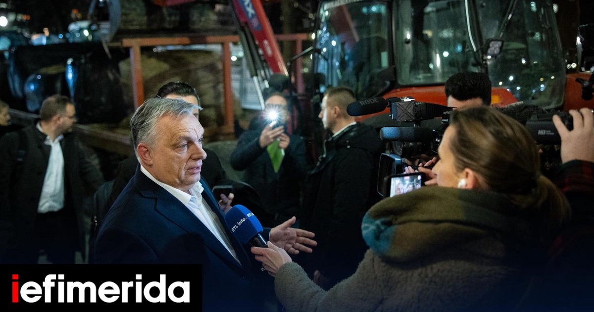 Σόου Ορμπαν στις Βρυξέλλες: Πήγε στα τρακτέρ, έσφιξε τα χέρια των ...