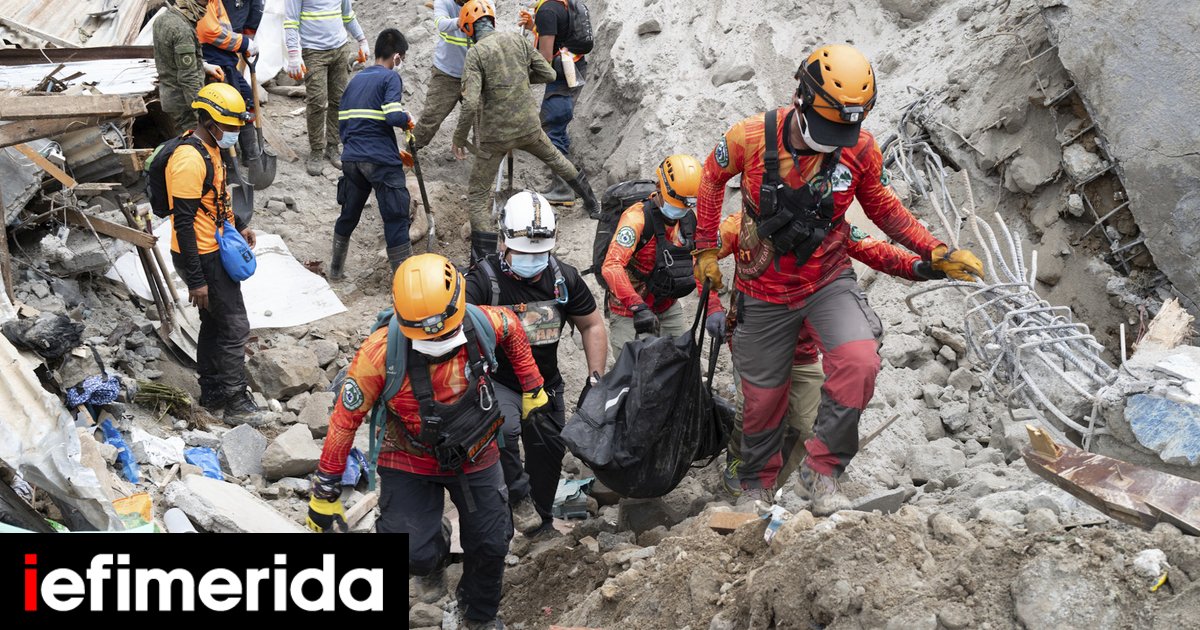 «Θαύμα» στις Φιλιππίνες: Κοριτσάκι ανασύρθηκε ζωντανό σχεδόν 60 ώρες ...