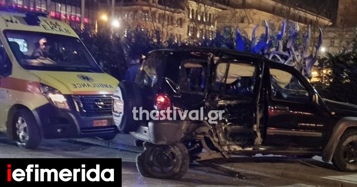 Τρελή πορεία ΙΧ στη Θεσσαλονίκη: Μπήκε στον ποδηλατόδρομο της ...