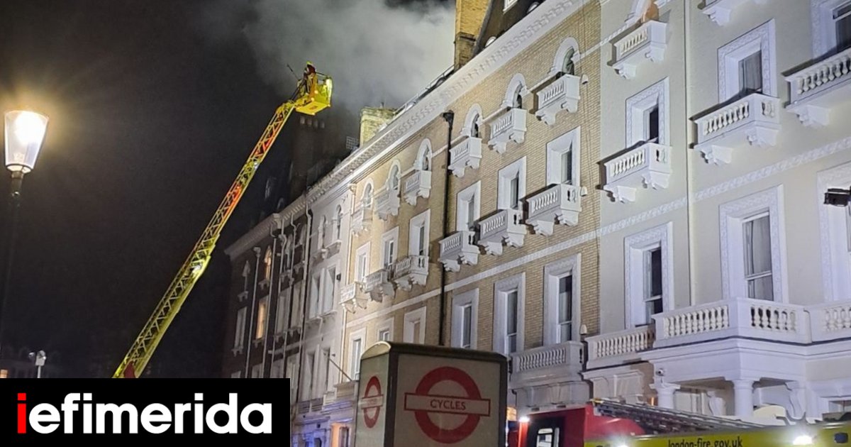 Λονδίνο: Πυρκαγιά σε κτίριο διαμερισμάτων, τους έβγαζαν από τα ...
