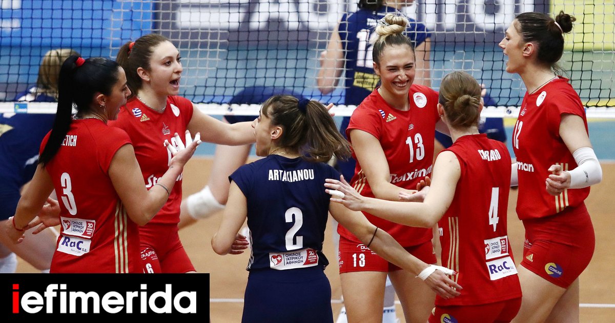 Volley League γυναικών: Προβάδισμα πρόκρισης στα ημιτελικά για ΟΣΦΠ ...