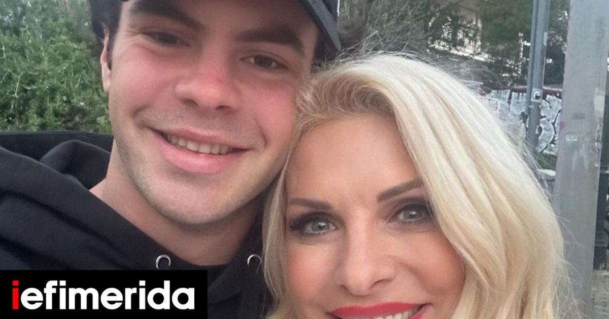 Η selfie της Ελένης Μενεγάκη με τον Άγγελο Λάτσιο: «Μαμά και γιος σε ...
